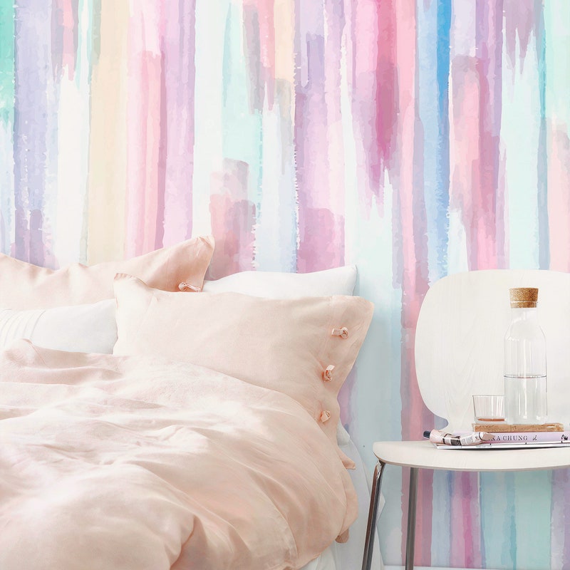 Girls Room Wallpaper - Etsy