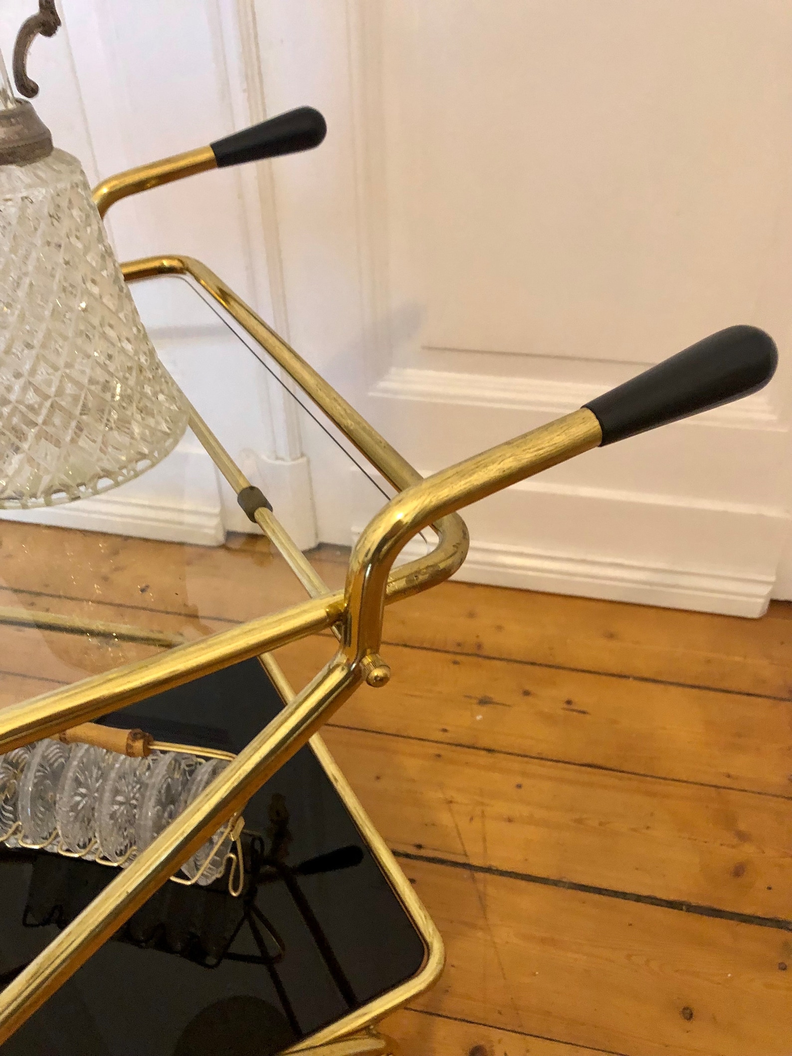 Elegant Art Deco BAR CART SERVING CART - Very Chic! - Etsy