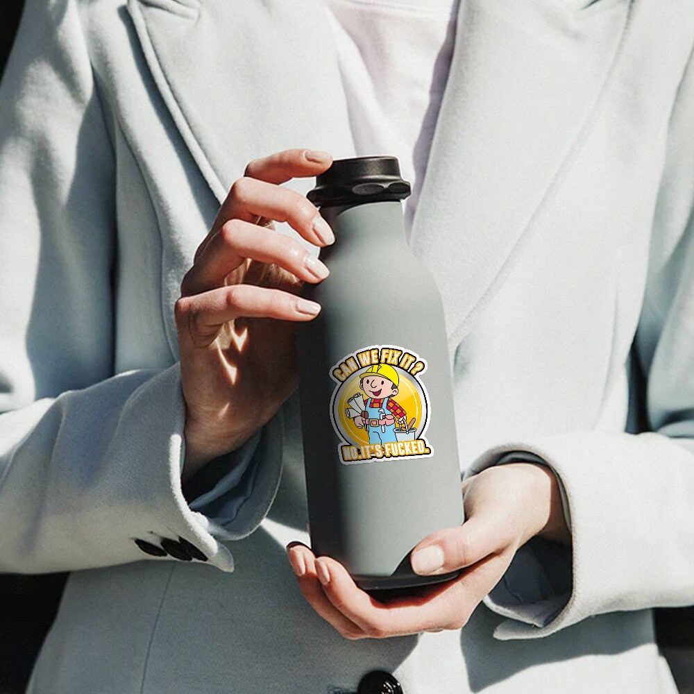 Bob the Builder Waterproof Vinyl Sticker Decal BXMP17 - Etsy