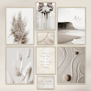 Poster Set / Beige Dreams / 8 Premium Wandbilder / beige - Etsy.de