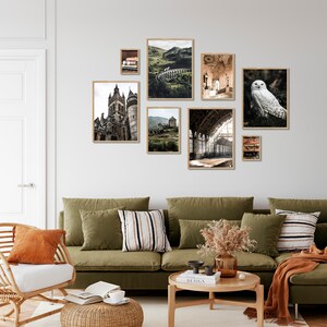 Poster Set / Potterhead / 8 Premium Wandbilder / Schottland, Harry ...