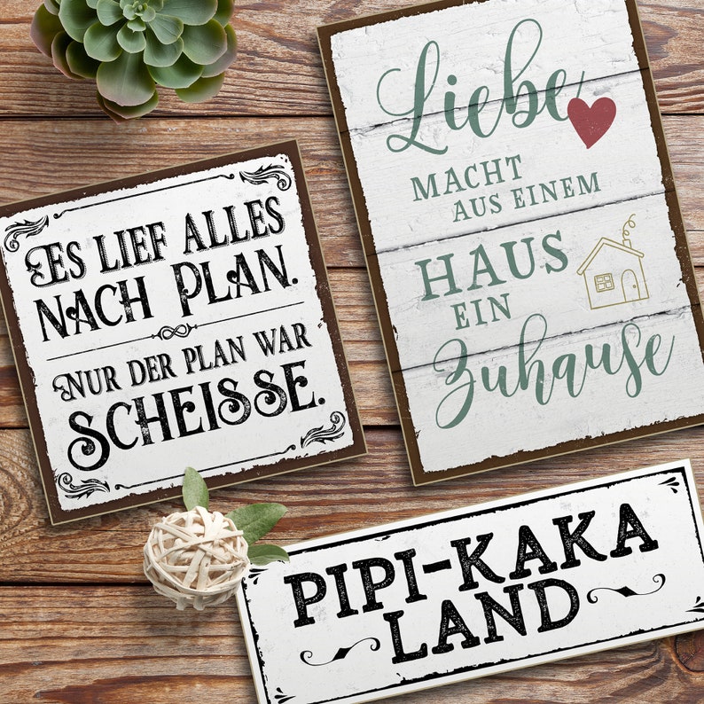 Wooden Sign With Saying - My Life Goals - by ARTFAVES® - Etsy