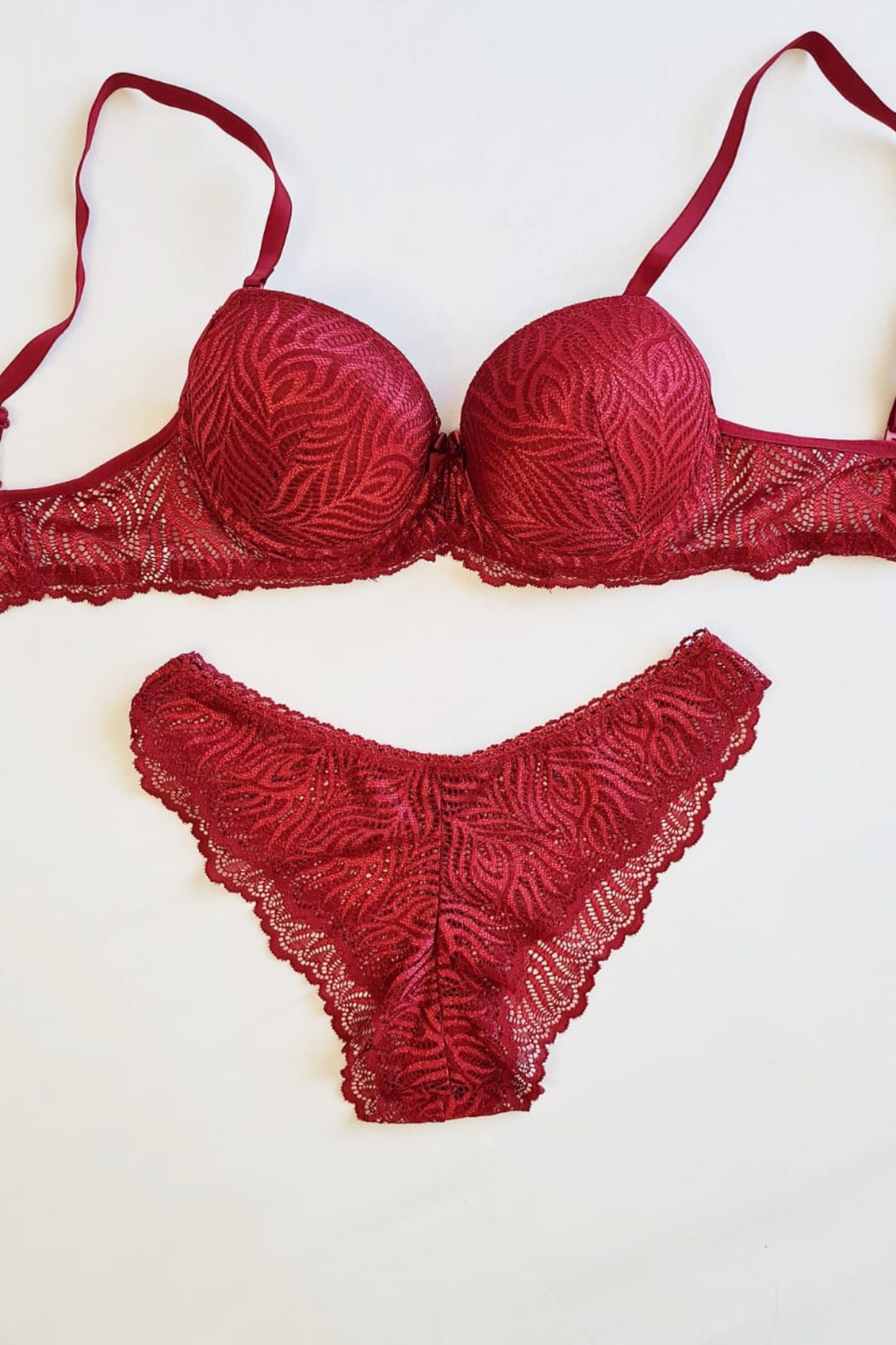 Red Fılled Lingerie Set,lingerie See Through,lingerie Sets Classy ...