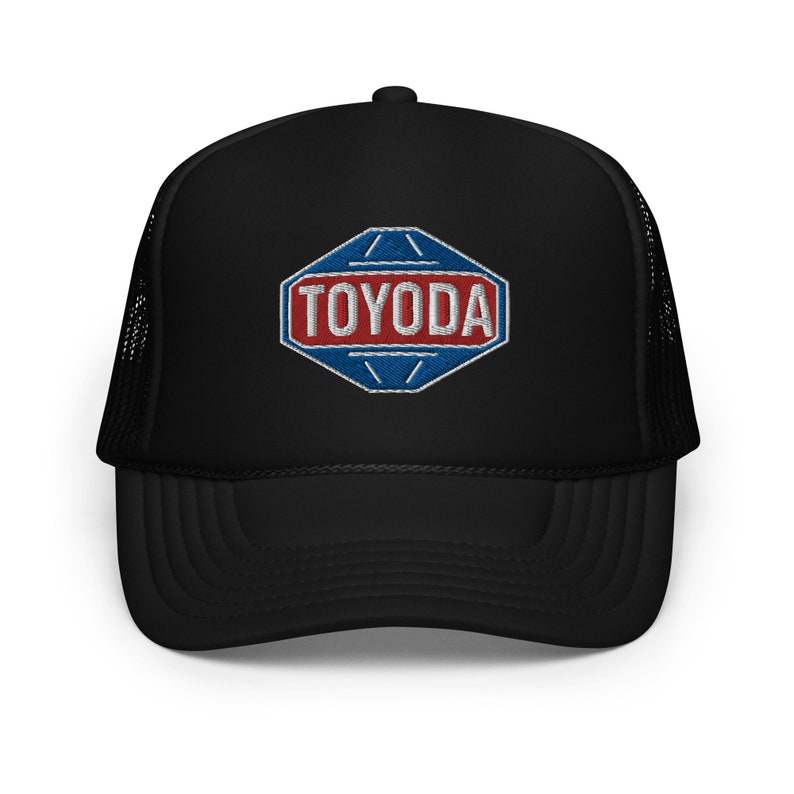 Vintage, Old School, Toyota, Logo, Embroidered, Retro, Foam Trucker Hat ...