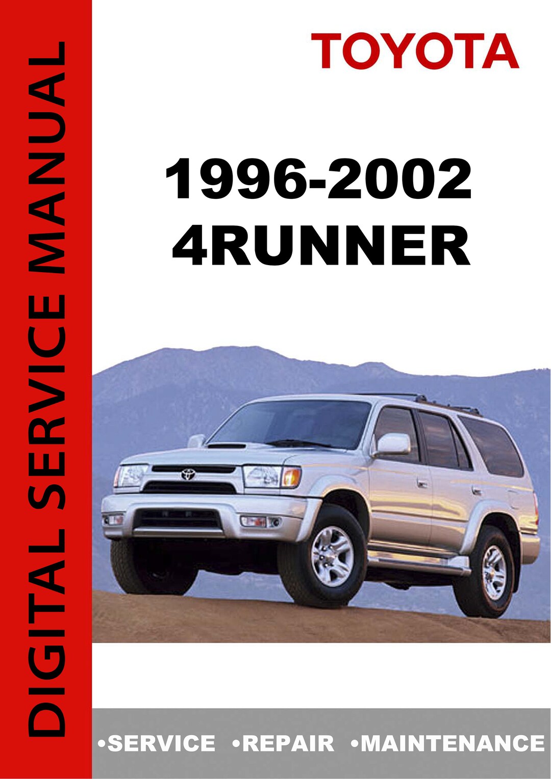 1996-2002 Toyota 4runner Service Repair Maintenance Manual FSM + Wiring ...