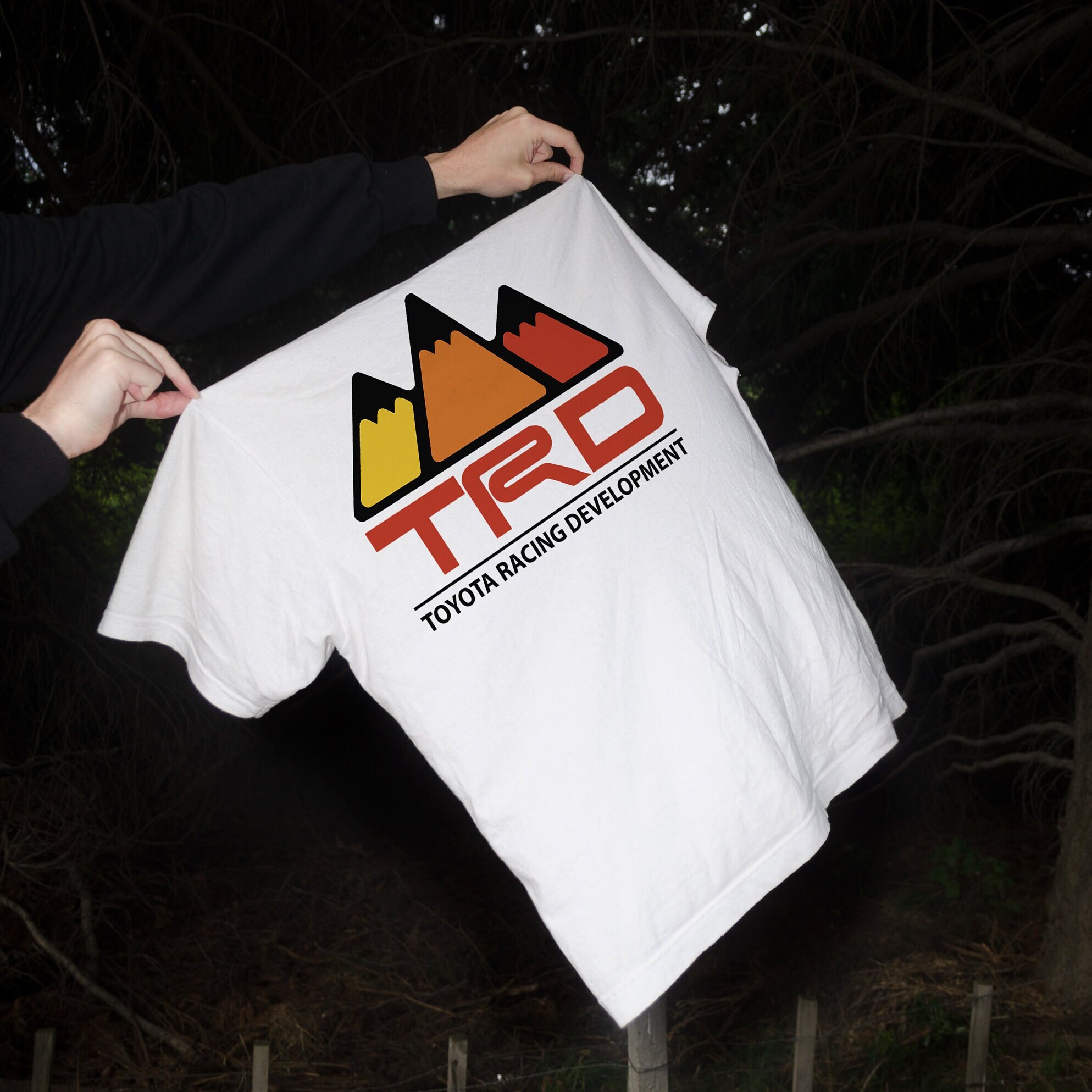 TRD Toyota Racing Development Retro Mountains Heavy Cotton Tee - Etsy