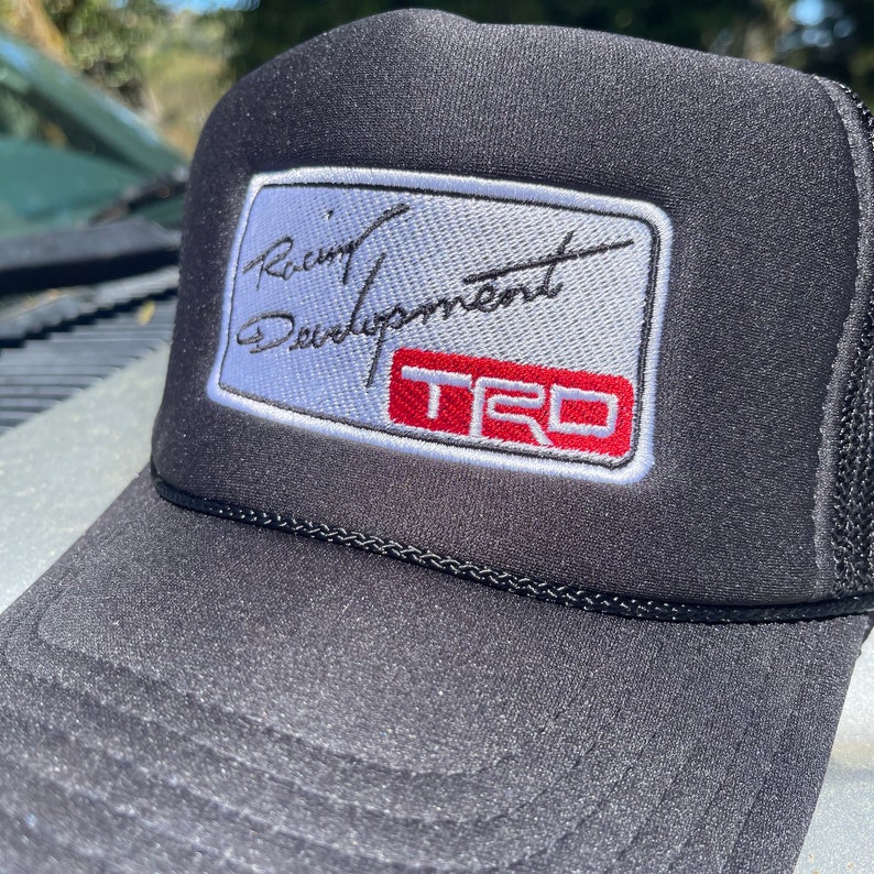 Toyota TRD Vintage Racing Development Embroidered Foam Trucker Hat - Etsy