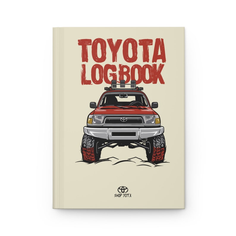 Toyota Logbook Maintenance Record Hardcover Journal Matte - Etsy