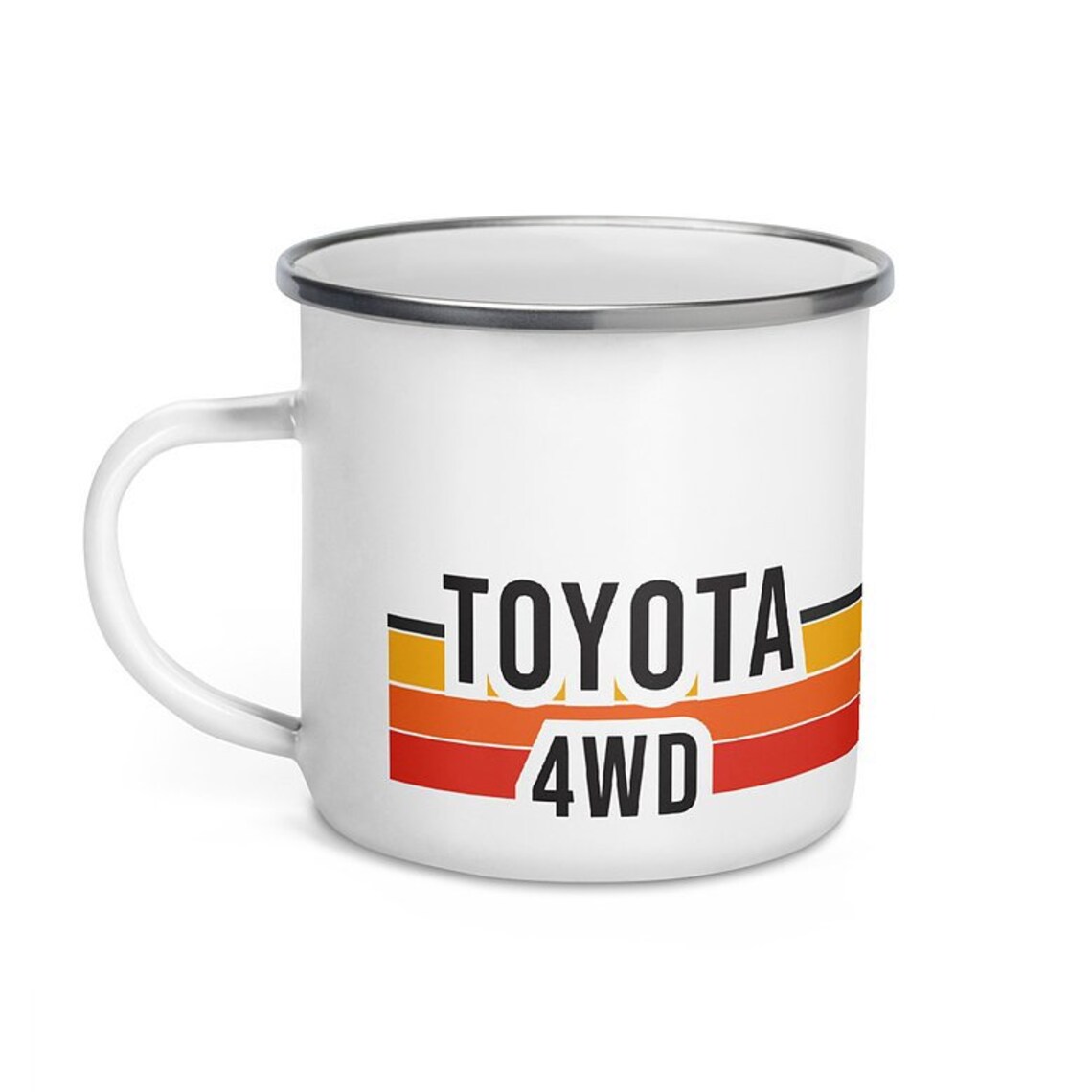 Toyota 4WD Enamel Mug - Etsy
