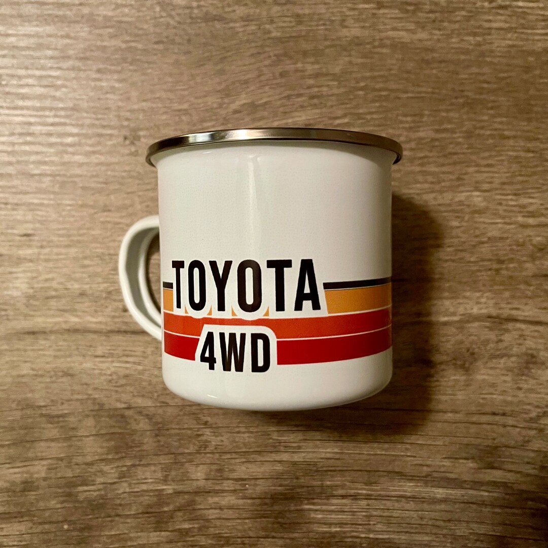 Toyota 4WD Enamel Mug - Etsy