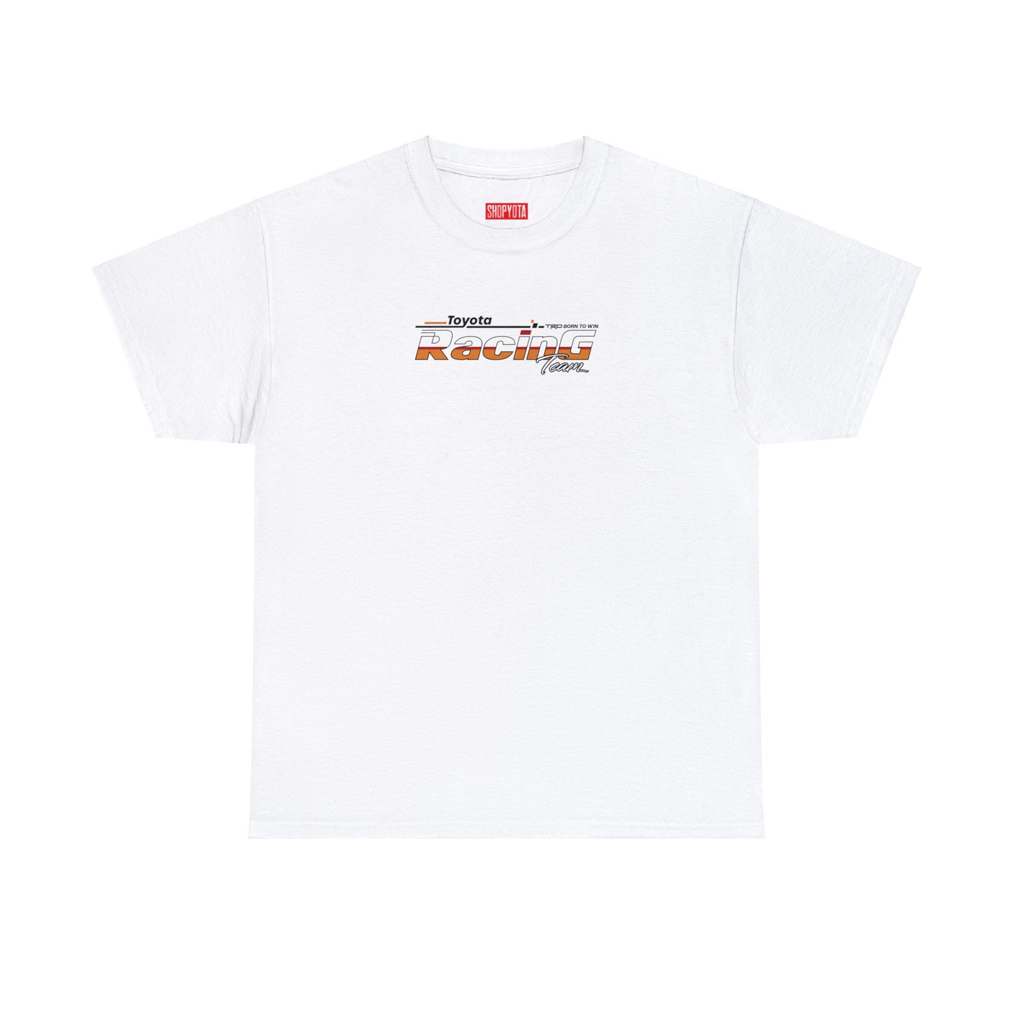 Vintage Toyota Racing Team Graphic Tee, TRD Born to Win Slogan T-shirt ...