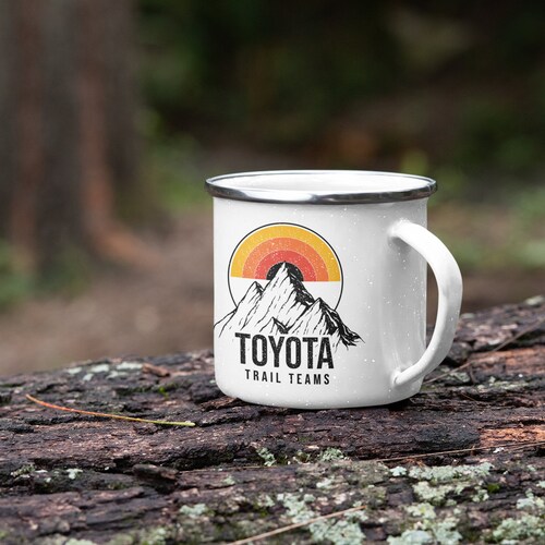 Toyota 4WD Enamel Mug - Etsy