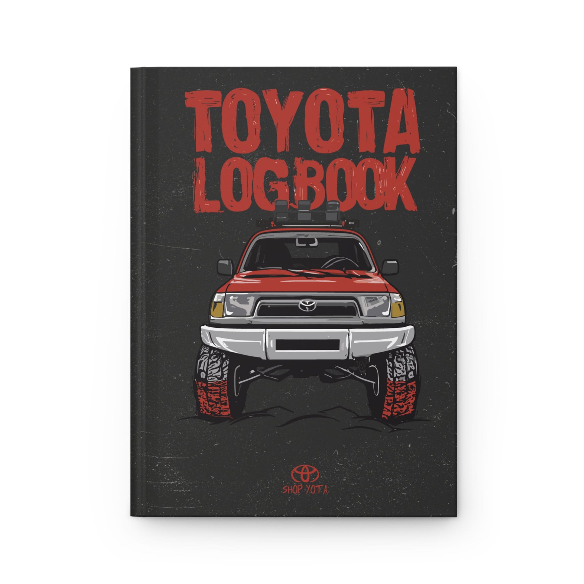 Toyota Logbook Maintenance Record Hardcover Journal Matte Black - Etsy