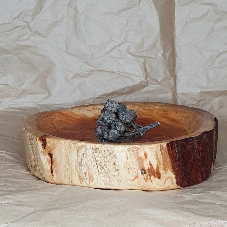 Hand Carved Cypress Pine Bowl. - Etsy