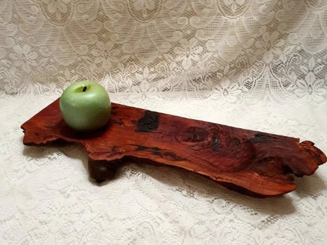 Rustic & Natural Handcrafted Platter. Native Cherry Ballart. - Etsy