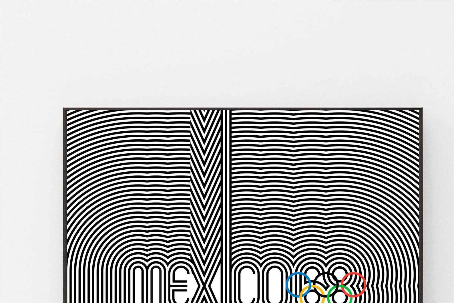 1968 Mexico Olympics Poster Olympic Logo Print - Etsy