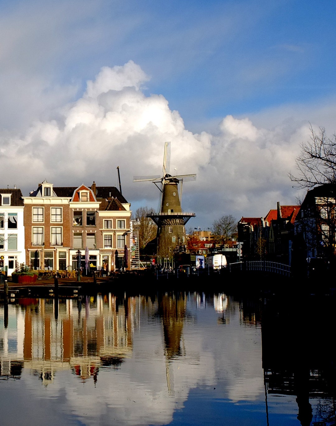 A View of Leiden, Netherlands After Rain - Etsy