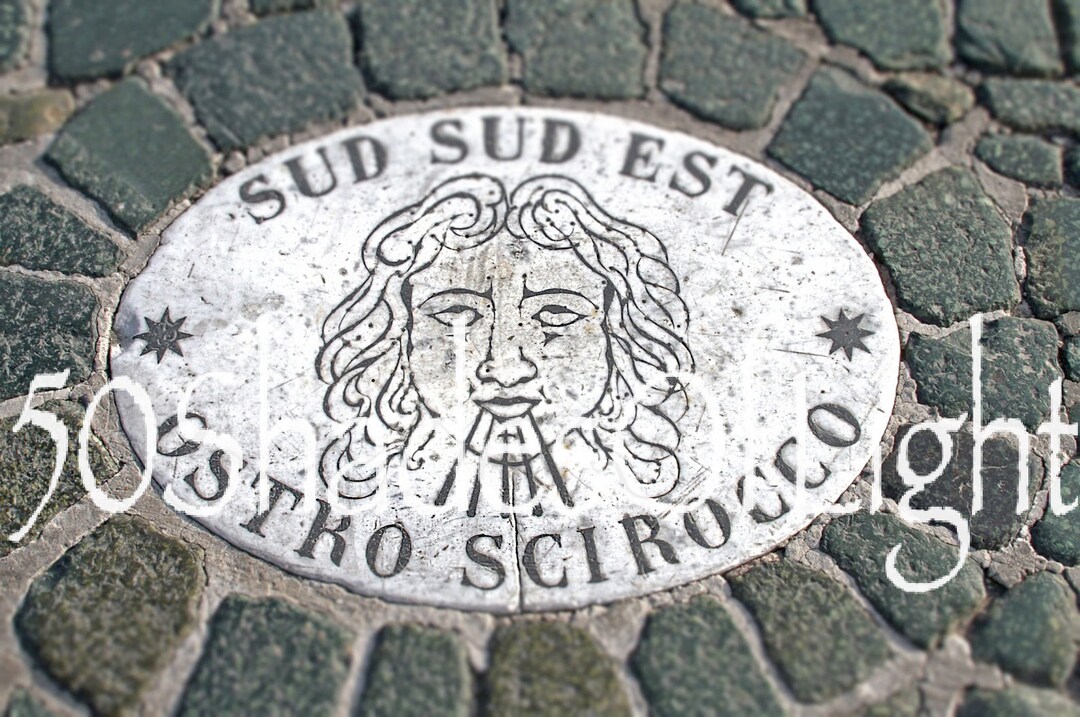 OSTRO SCIROCCO Sign From St. Peter Square in Rome Italy - Etsy