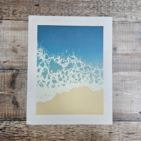 Reduction Linocut - Etsy