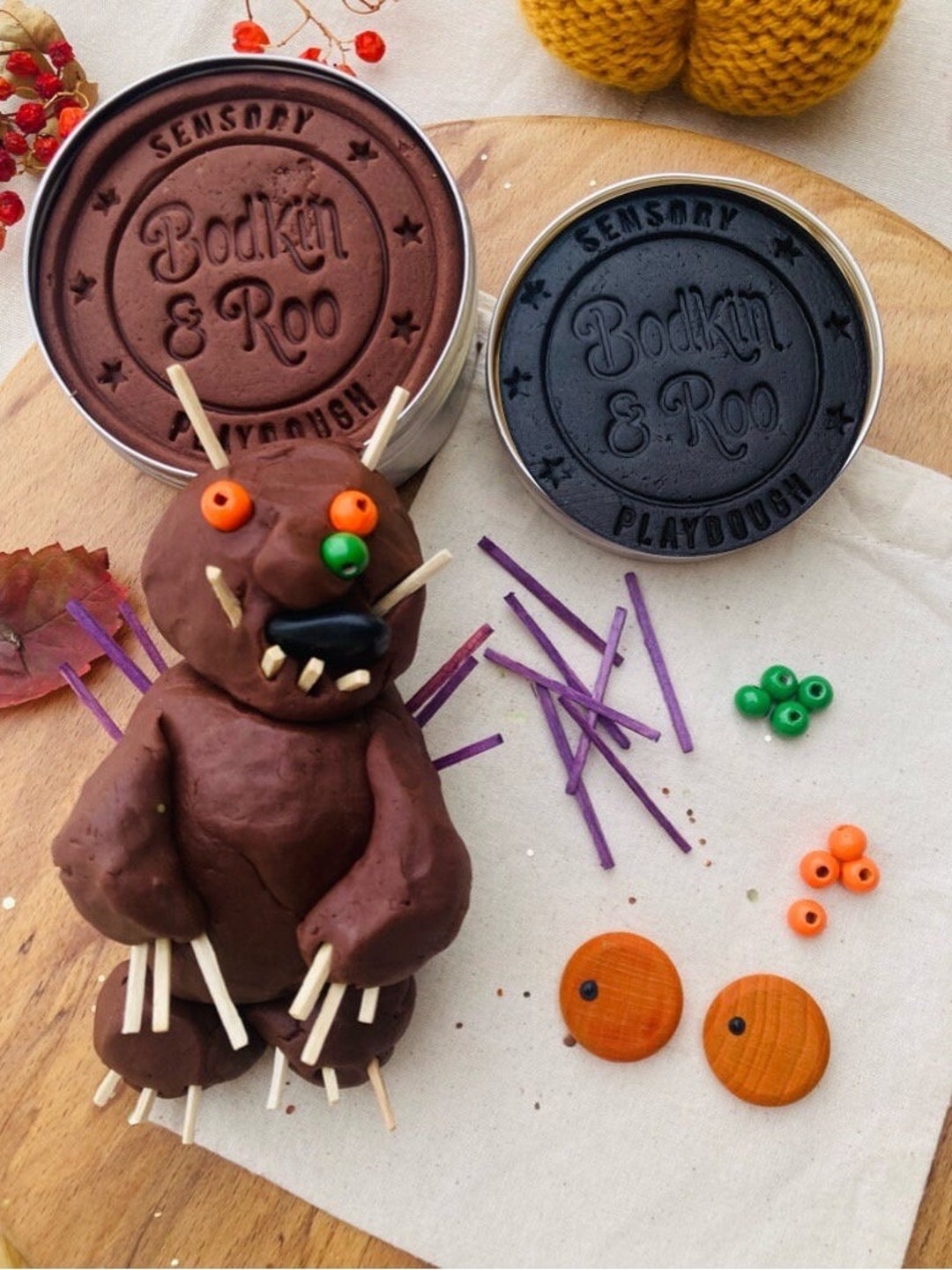 Gruffalo Playdough Set // Playdoh Gift Set, Kids Birthday, Sensory Play ...
