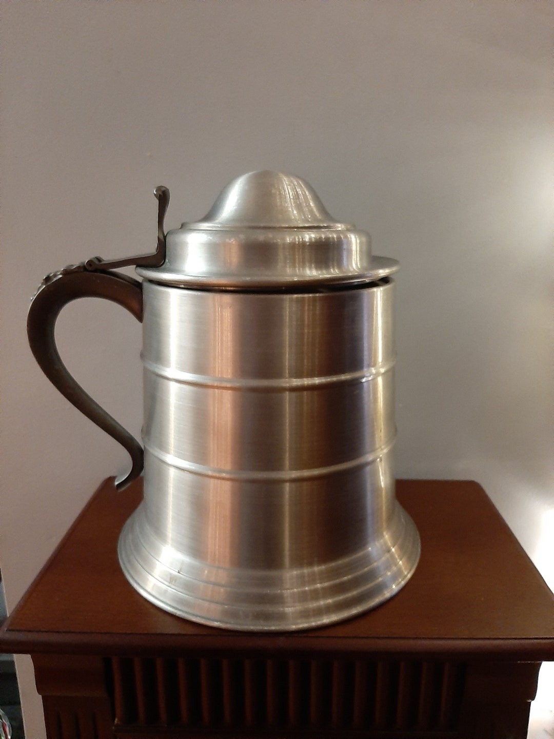 Vintage Pewter Ice Bucket - Etsy