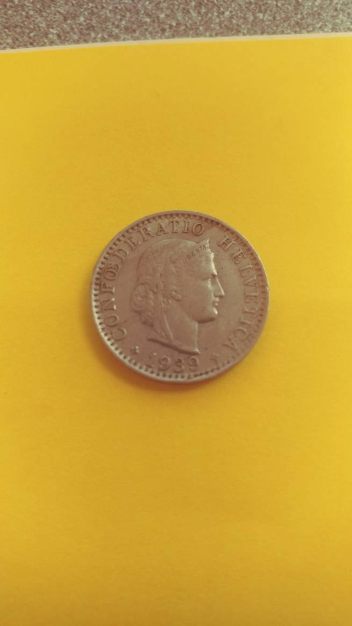 1939 Confoederatio Helvetica 20 Rappen | Etsy