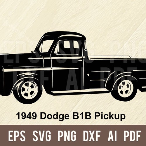 SVG Classic GMC Truck Pickup Silhouette Cut Files Designs | Etsy
