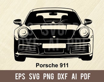 Porsche 911 Svg | Etsy