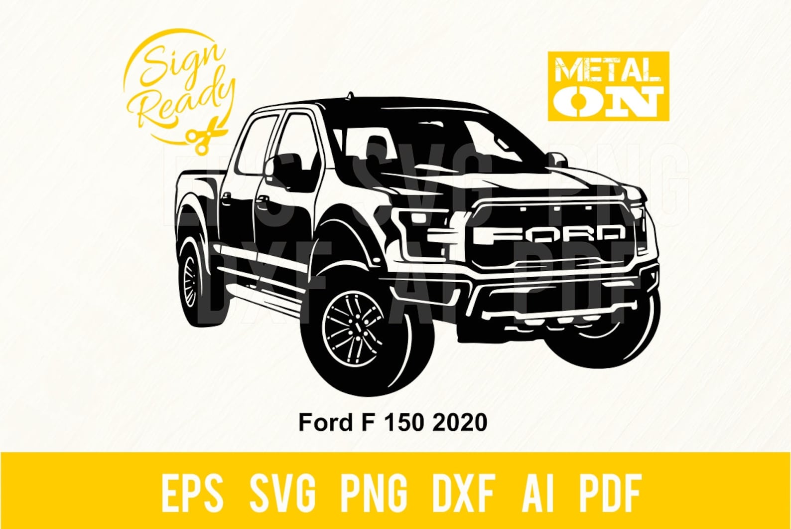 Ford F 150 2020 SVG Pickup SVG American car svg Popular car | Etsy