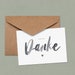 Postkarte "Danke" - Etsy.de