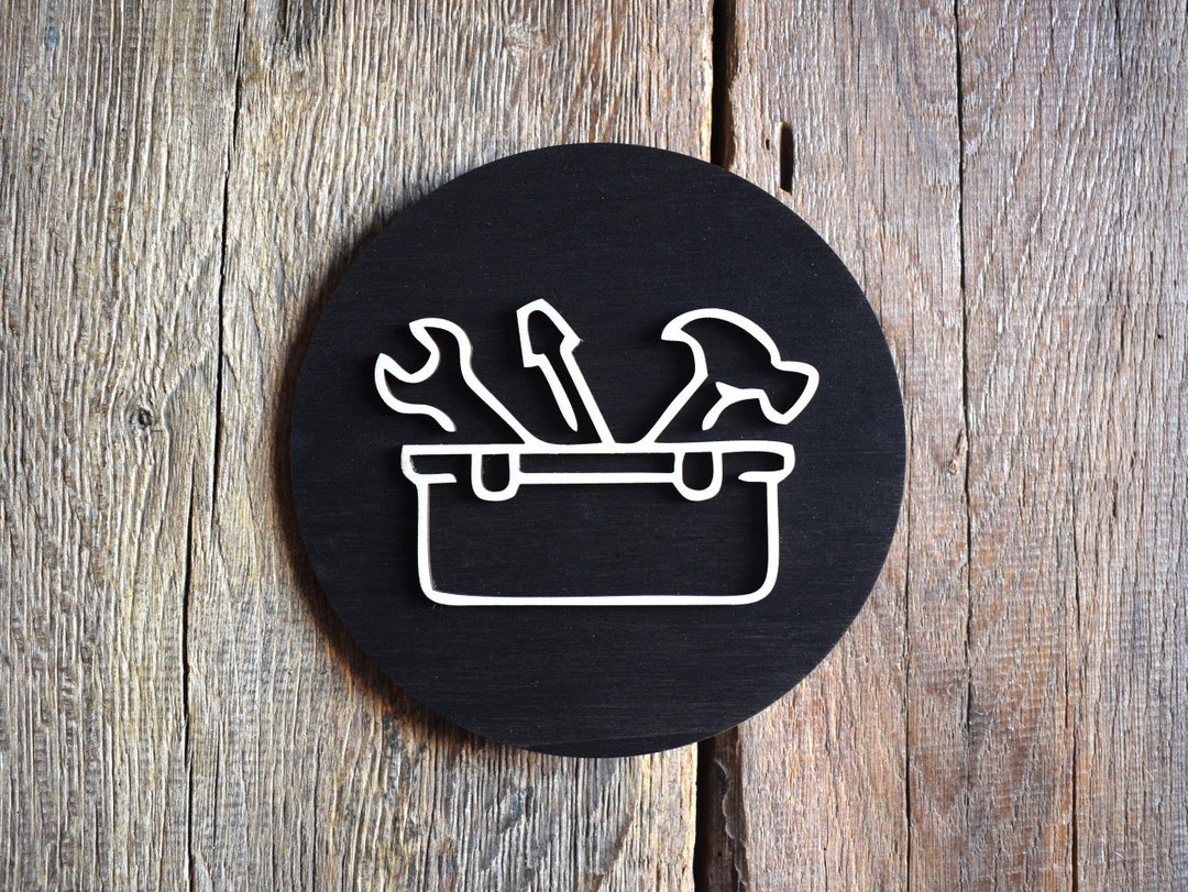 Workshop Door Sign, Workshop Sign, Workshop Decor, Workshop Plate ...