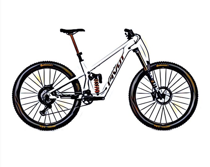 Pivot Vinyl Stickers Sheet Bike Frame Cycle Cycling Bicycle Mtb Road - Etsy
