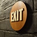 Exit Sign, WC Sign, Restroom Door Sign, Office, Restaurant, Hotel, Bar ...