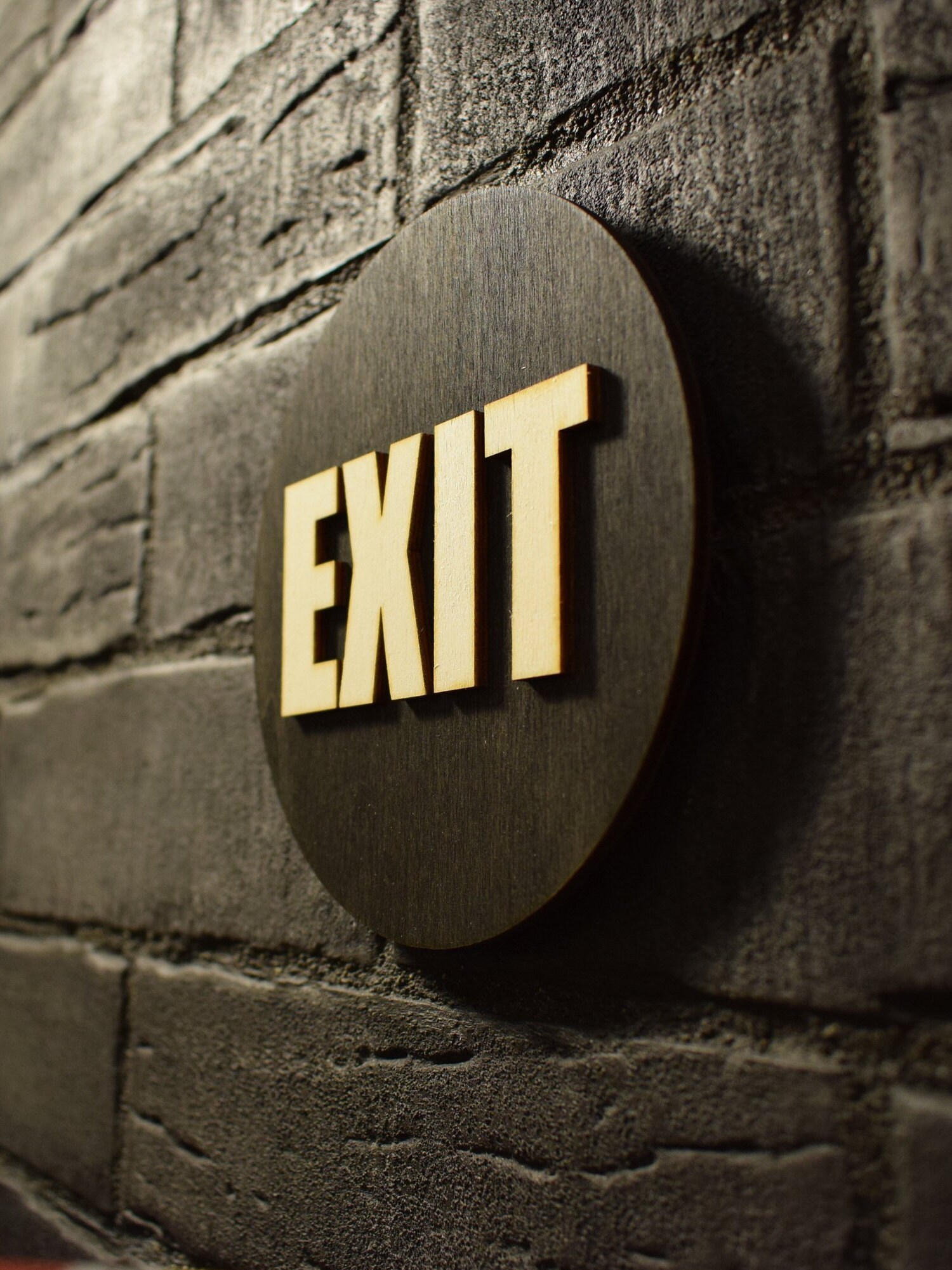 Exit Sign, WC Sign, Restroom Door Sign, Office, Restaurant, Hotel, Bar ...