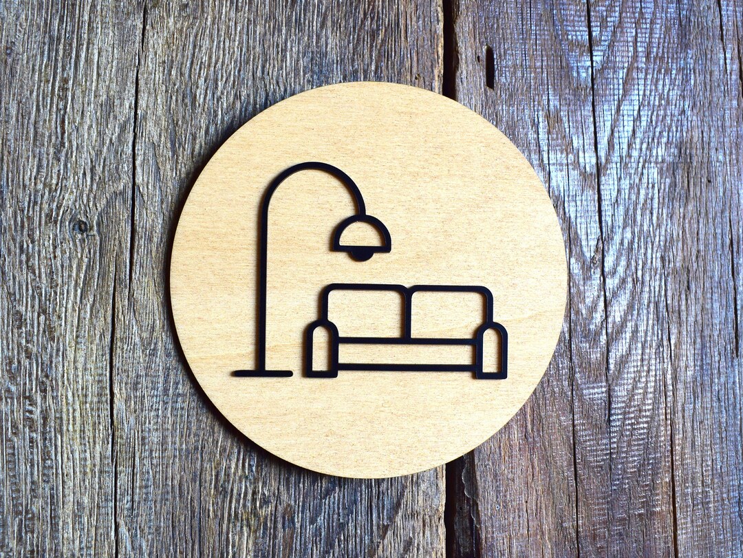 Living Room Door Sign, Living Room Sign, Living Room Decor, Salon Sing ...