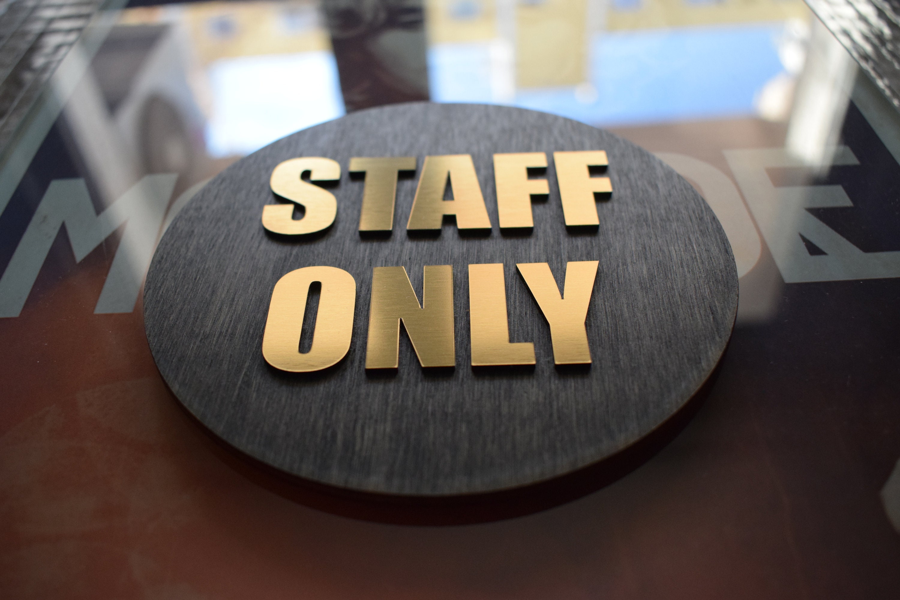 Top Luxury Staff Only Sign, Door Sign, Employees Sign, Toilet Door Sign ...