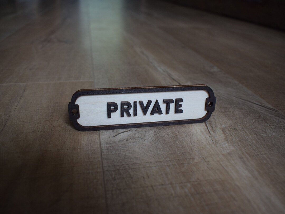 Private Sign, Door Sign, Door Plaque, Vintage Style, Railway Style ...