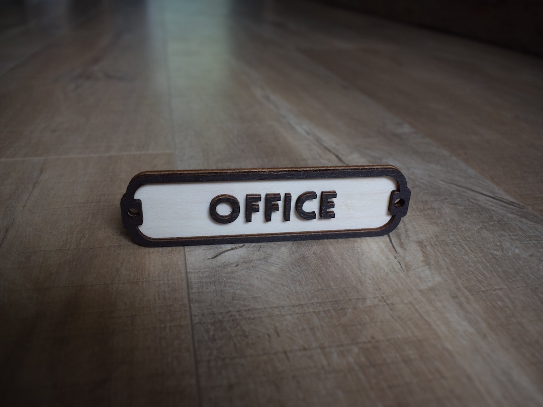 Office Sign, Door Sign, Door Plaque, Vintage Style, Railway Style ...