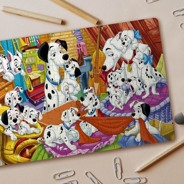 Dalmatians Puzzle Puzzles - Etsy