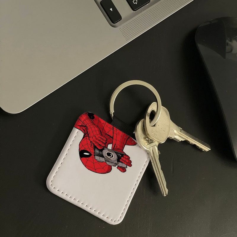 Spiderman Key Chain - Etsy