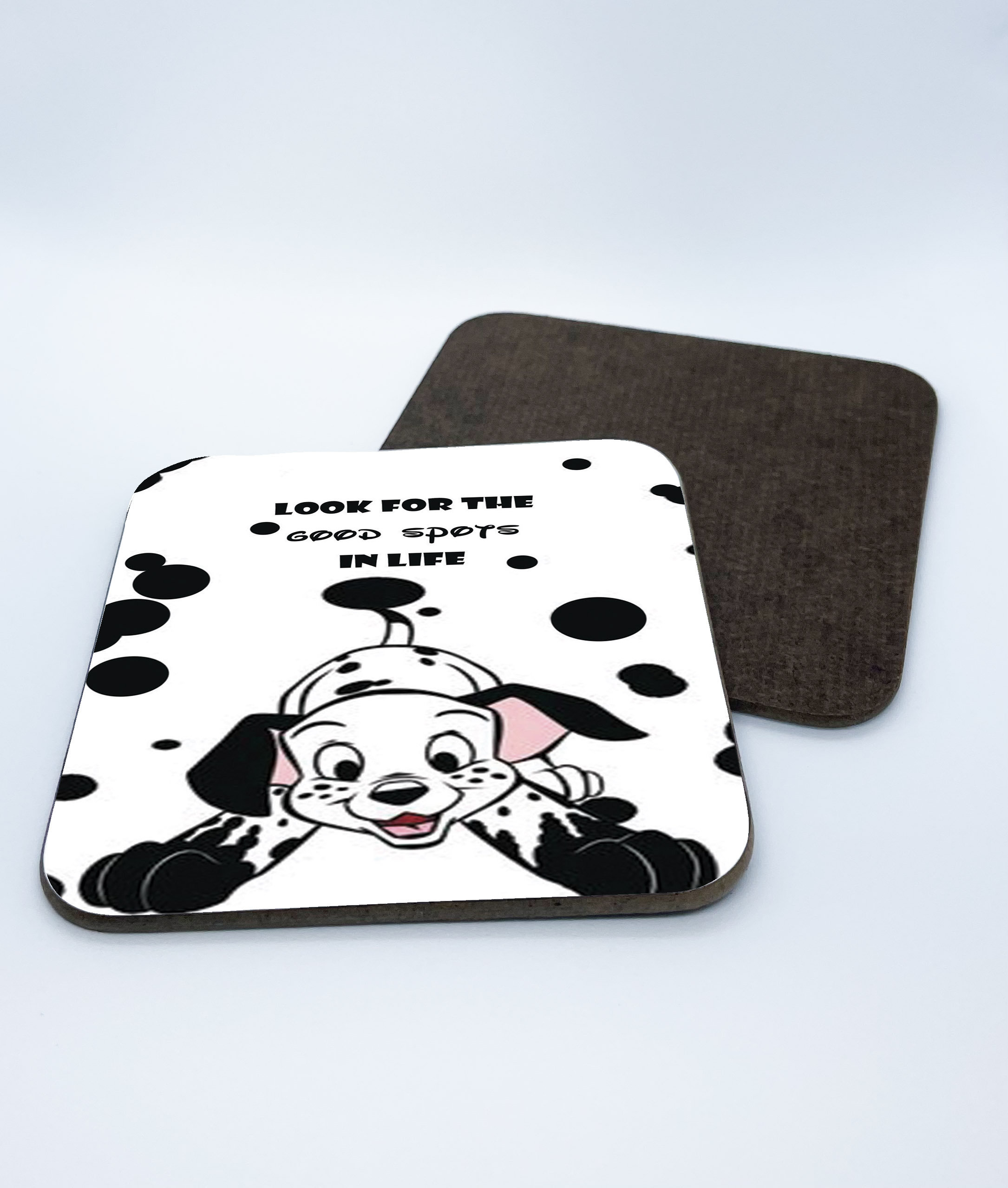 Personalised High Gloss Cup Coasters Square Drink Coaster | Etsy