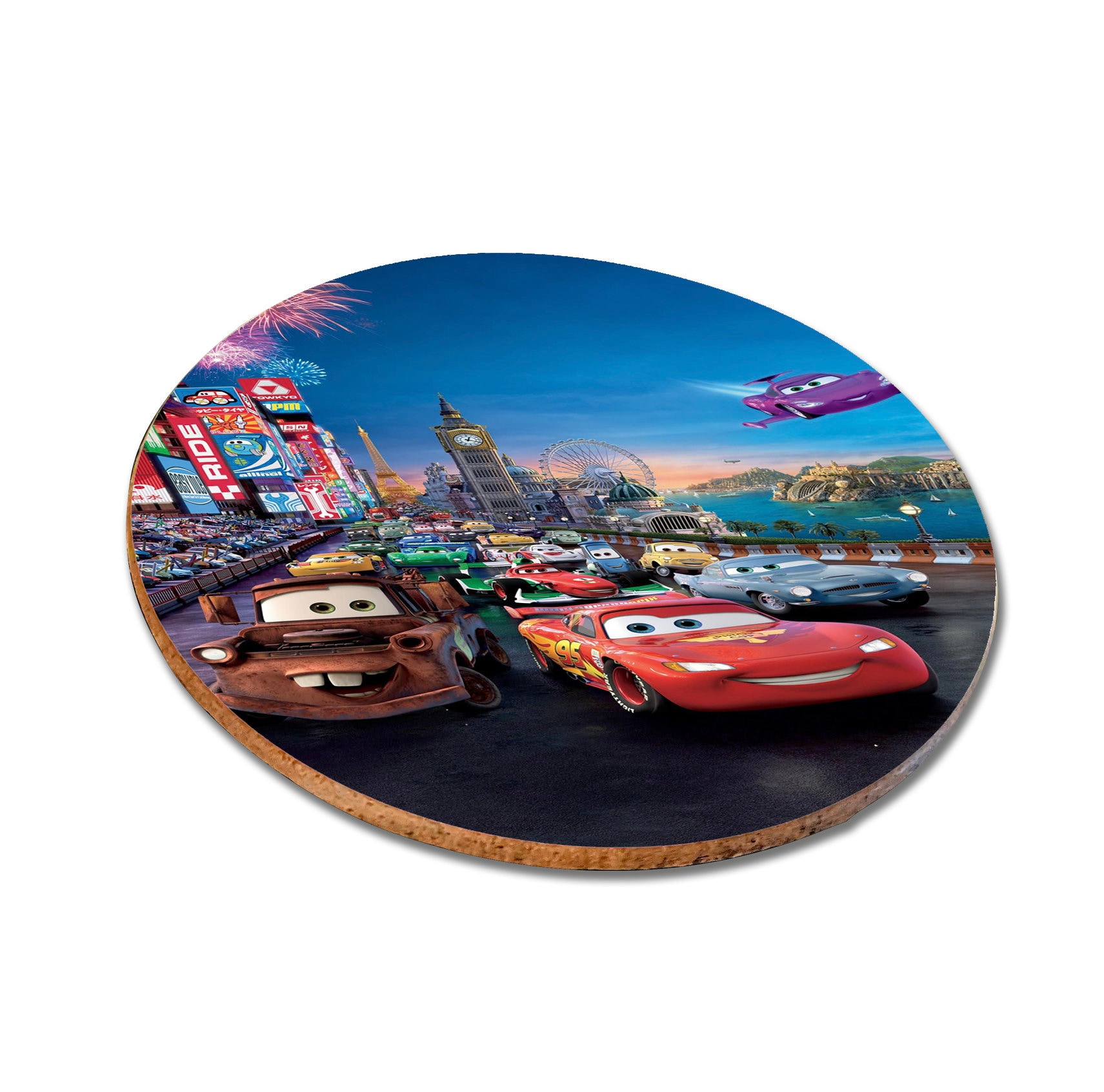 Disney Cars Lightning McQueen and Mater Coasters sold by Merrile ...