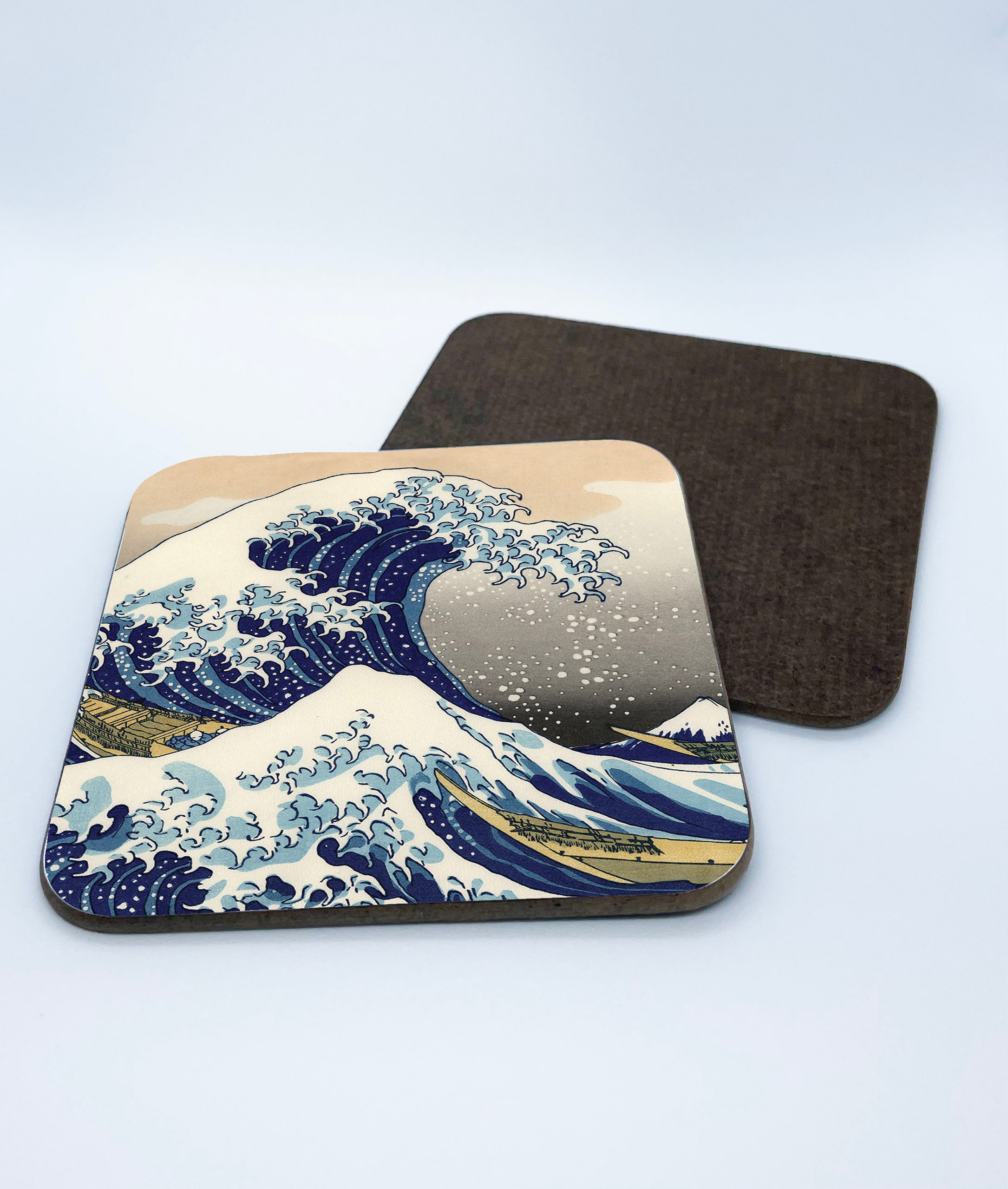 Personalised High Gloss Cup Coasters Square Drink Coaster | Etsy