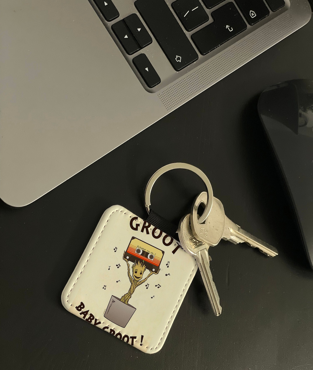 Personalised Leather Key Ring, Custom Leather Key Chain, New Homes or ...