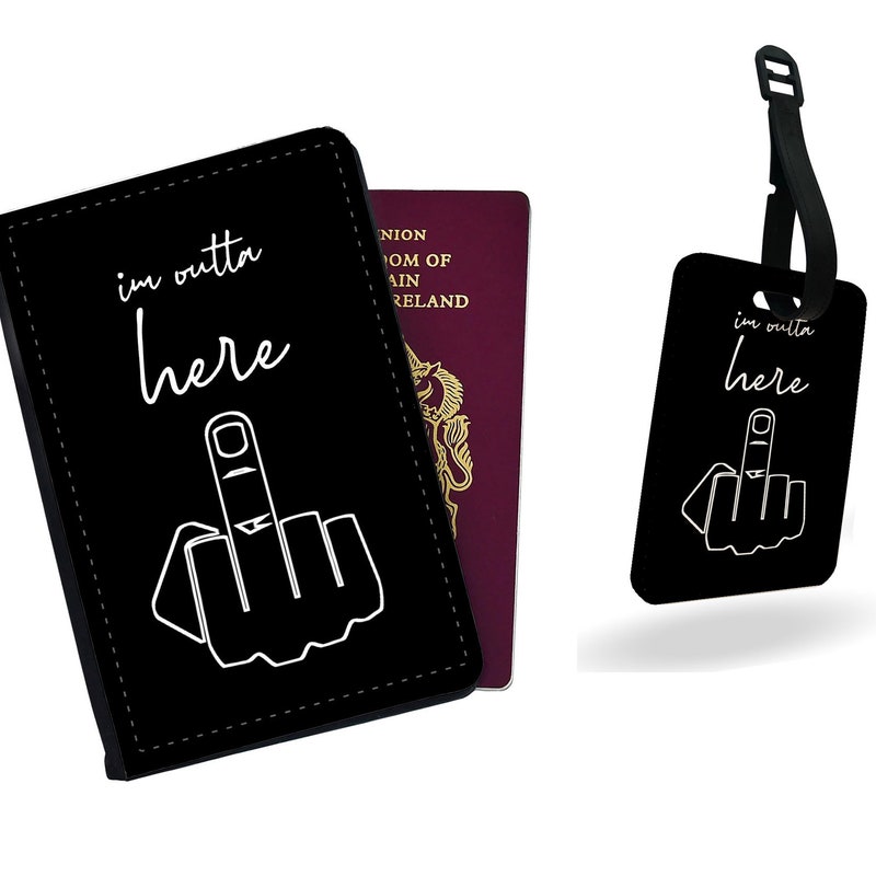 Funny Passport Cover - Etsy