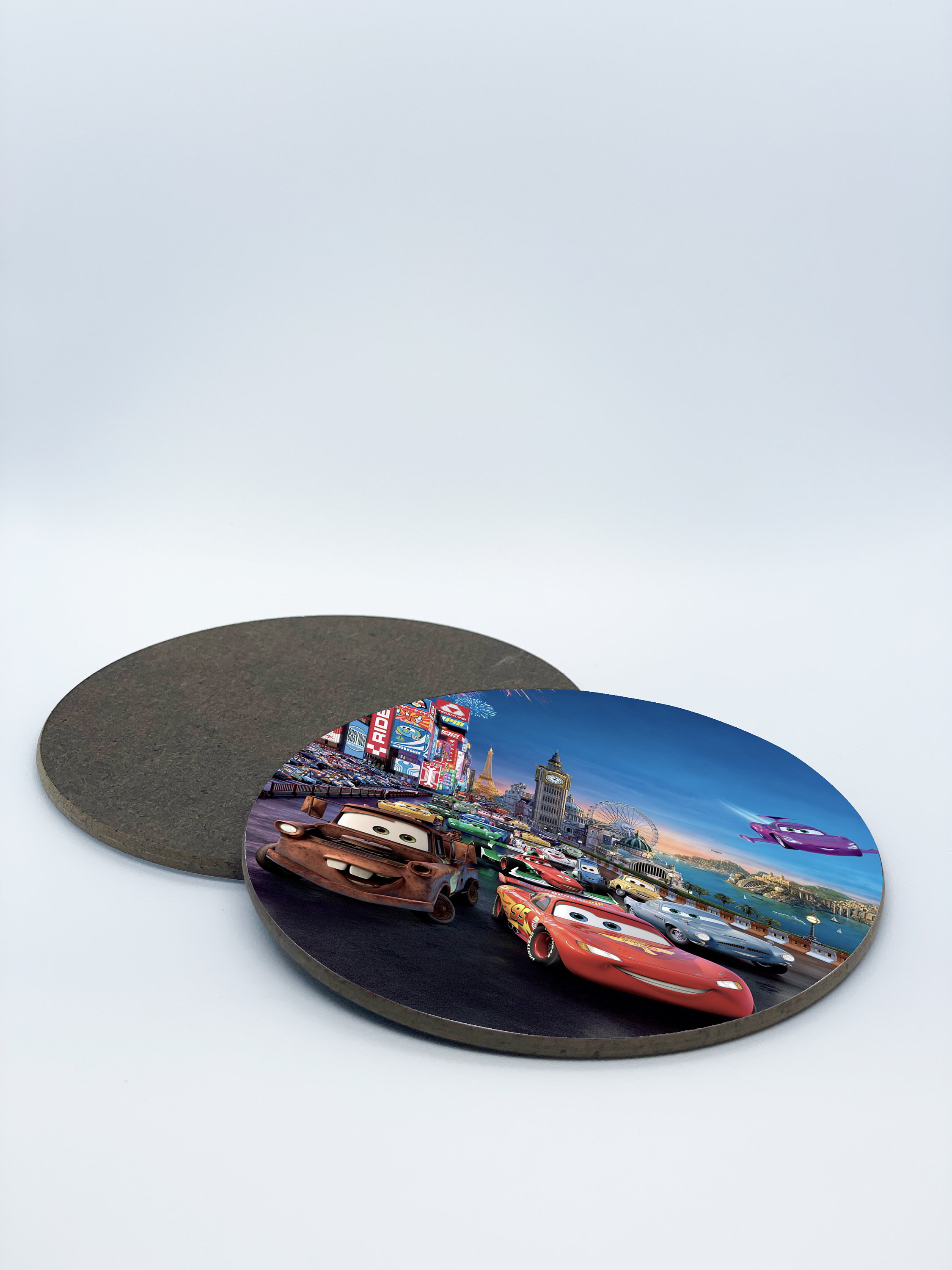 Disney Cars Lightning McQueen and Mater Coasters sold by Merrile ...