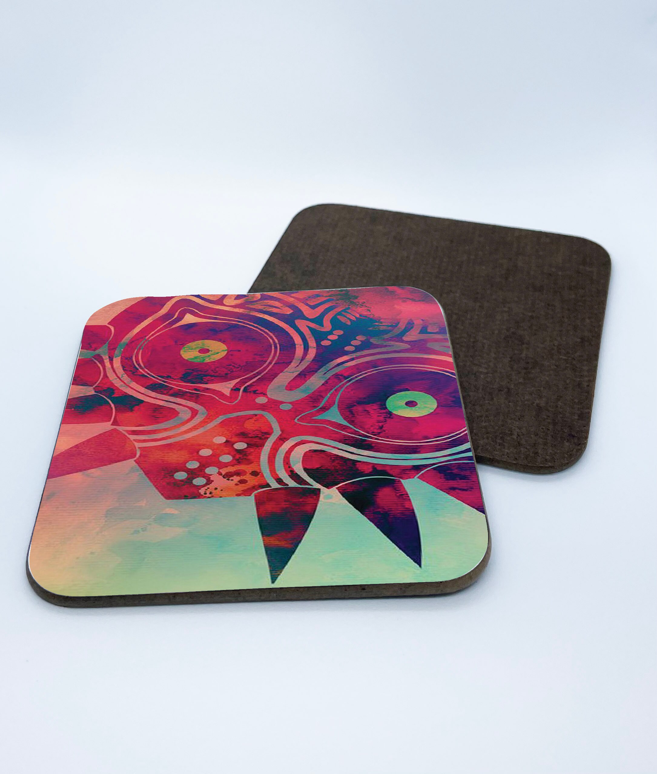 Personalised High Gloss Cup Coasters Square Drink Coaster - Etsy Hong Kong