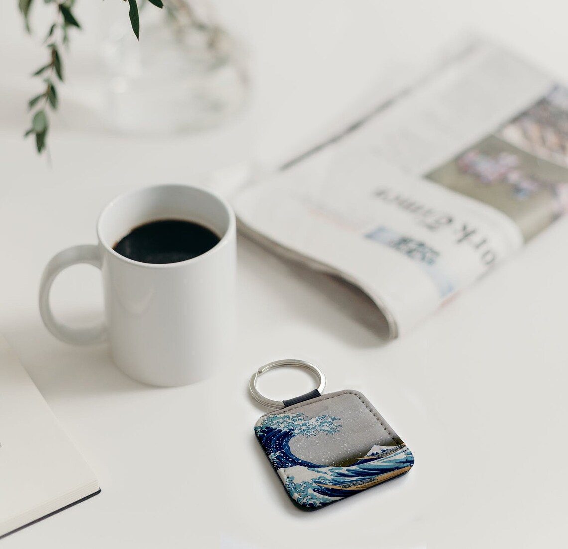 Personalised Faux Leather Key Ring, Custom Faux Leather Key Chain, New ...