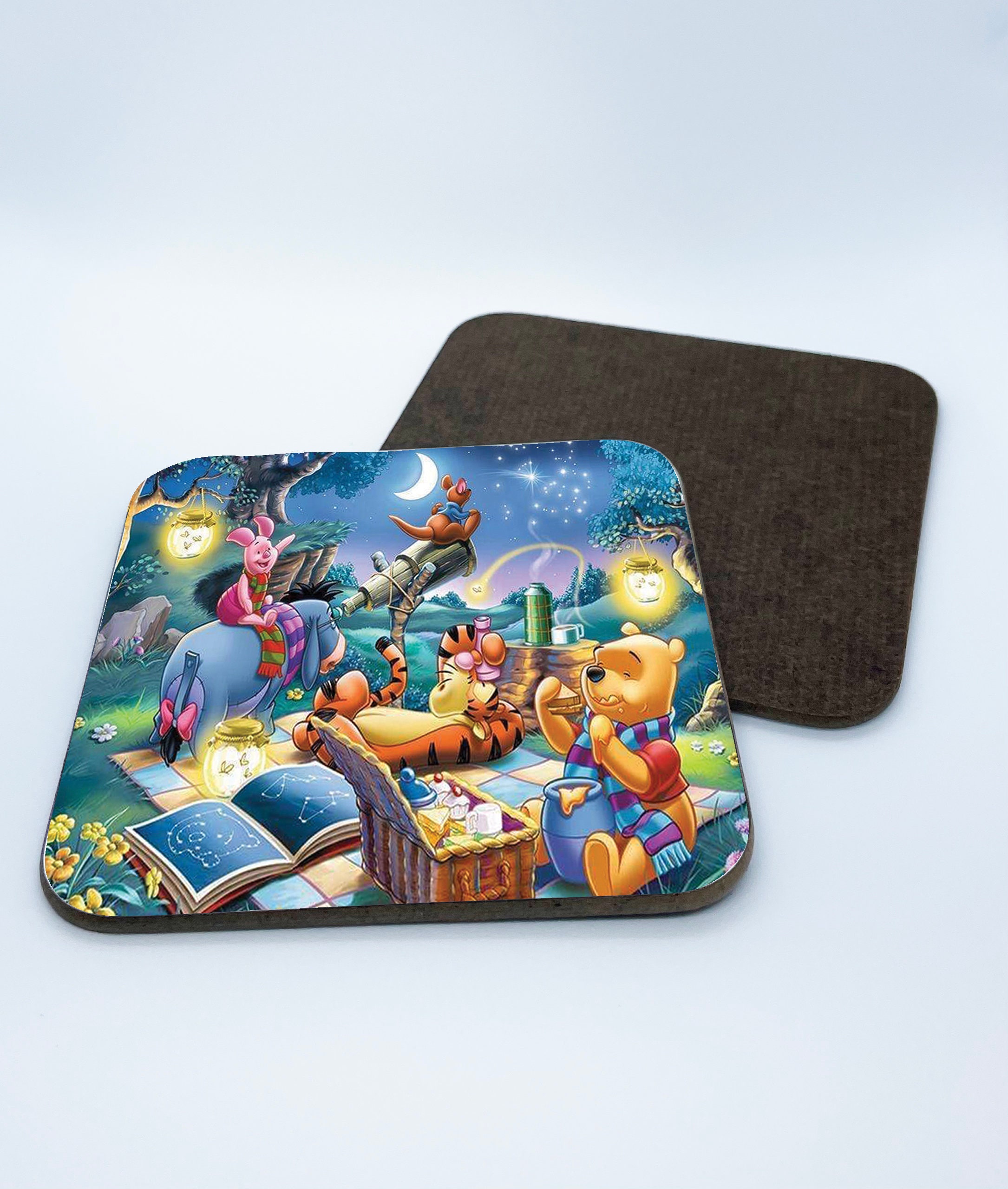 Personalised High Gloss Table Mat Square Placement and Coffee - Etsy