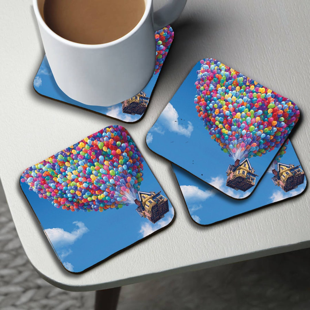 Personalised High Gloss Cup Coasters, Square Drink Coaster, Round ...